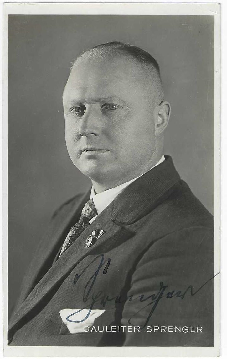 Jakob Sprenger | SIGNATURES OF THE THIRD REICH