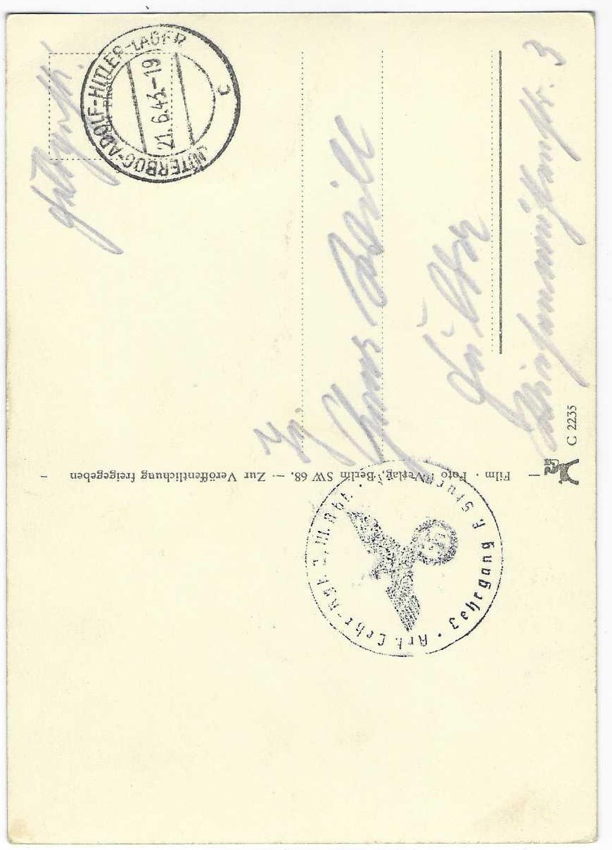 Hugo Primozic | SIGNATURES OF THE THIRD REICH