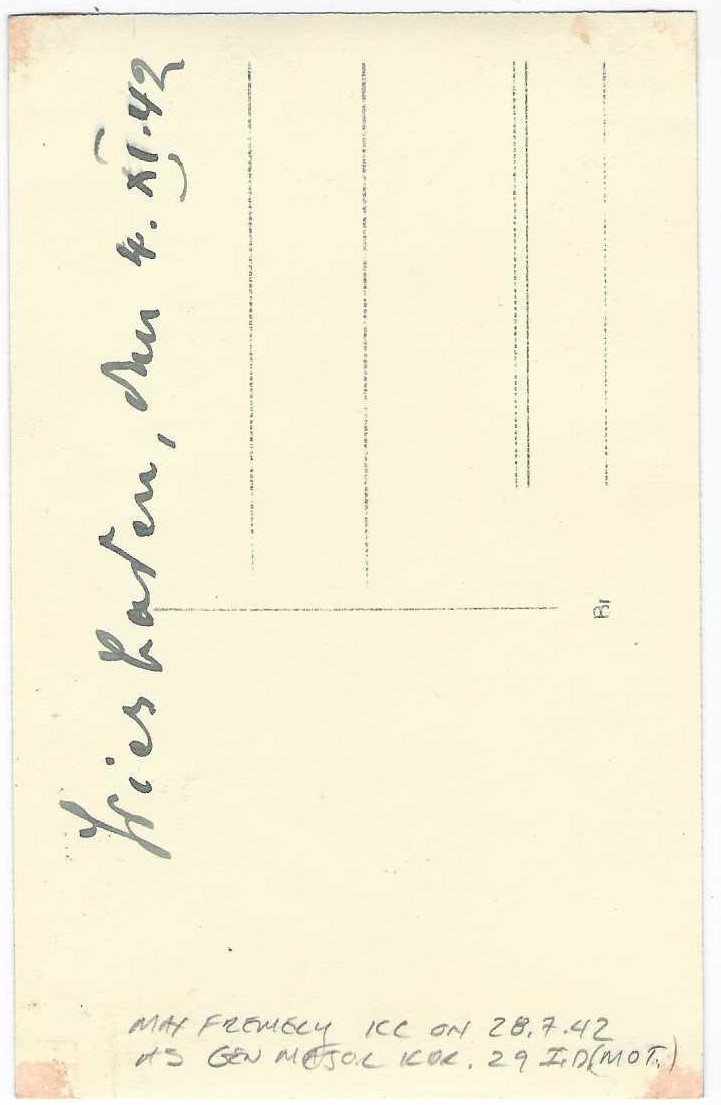 Max Fremerey | SIGNATURES OF THE THIRD REICH