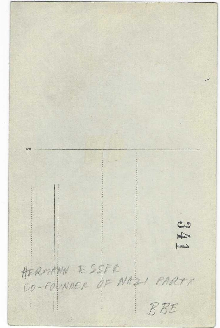 Hermann Esser | SIGNATURES OF THE THIRD REICH