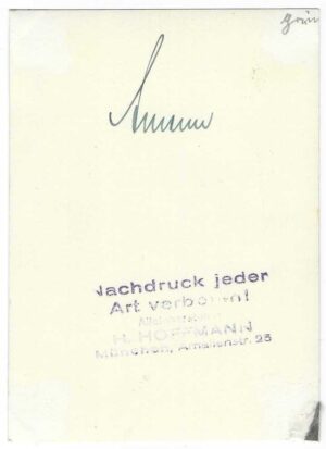 Max Amann | SIGNATURES OF THE THIRD REICH