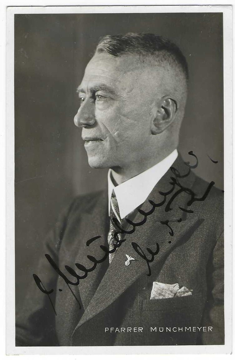 Ludwig Johannes Herbert Martin Münchmeyer | SIGNATURES OF THE THIRD REICH