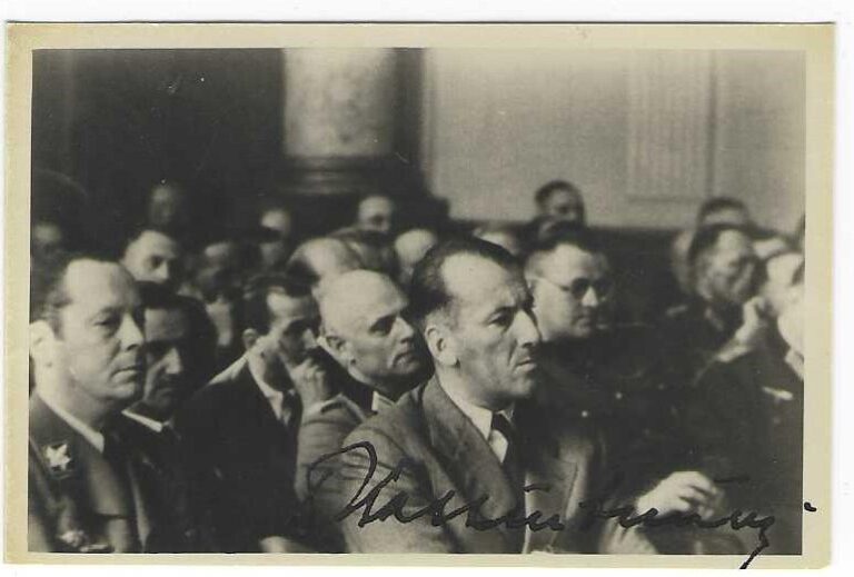 Ernst Kaltenbrunner | SIGNATURES OF THE THIRD REICH