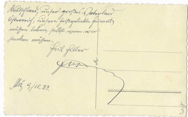 Franz Hofer | SIGNATURES OF THE THIRD REICH