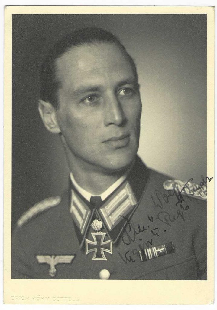 Johann Gottlieb Hans Freiherr von Wolff | SIGNATURES OF THE THIRD REICH